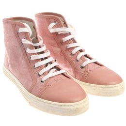 Gucci Turnschuhe / Sneaker Damen Gr&ouml;&szlig;e 38.5 Second Hand rosa