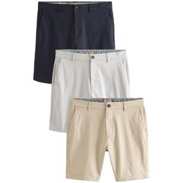 next Shorts Herren Gr&ouml;&szlig;e 26 beige / navy / offwhite