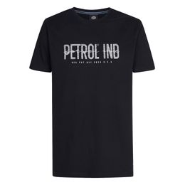 PETROL INDUSTRIES T-Shirt Herren Gr&ouml;&szlig;e M schwarz / wei&szlig;
