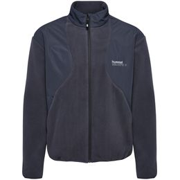 Hummel Sportjacke Herren Gr&ouml;&szlig;e L dunkelblau / grau