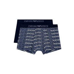 Emporio Armani Boxershorts Herren Gr&ouml;&szlig;e M navy / hellblau / wei&szlig;