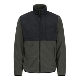 Jack & Jones Jack & Jones Fleecejacke 'JWHMARVIN' Herren Gr&ouml;&szlig;e S anthrazit / schwarz