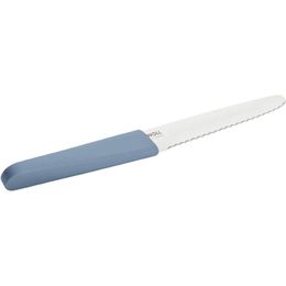 Brotzeitmesser Woll "Cutting Edge", blau, 1 Stk., Edelstahl, Kunststoff, Essmesser, aus deutschem Edelstahl gemäß DIN 1.4116