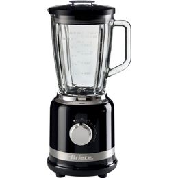 Ariete Standmixer "585BK Moderna schwarz, 1,5 L", schwarz, B:20,5cm H:42cm T:18,5cm, Zerkleinerer