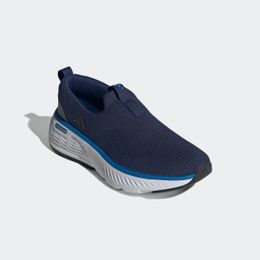 Slip-On Sneaker adidas Sportswear "CLOUDFOAM GO LOUNGER", Gr. 46, blau (dunkelblau, bright royal, cloud weiß), Synthetik, Textil, Schuhe