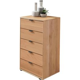 Schubkastenkommode Wiemann "Cardiff Sideboard, Wäscheschrank, teilmassiv Erle, mit Schubladen", braun, B:40cm, Sideboards, Schubkästen inklusive Selbsteinzug und Dämpfung