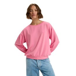 Sweatshirt Roxy "Surfing By Moonlight", Damen, Gr. L, pink cosmos, 68% Viskose, 29% Polyester, 3% Elasthan, Sweatshirts