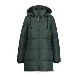 Steppmantel Icepeak "ADAIRE", Damen, Gr. 36, dunkelgrün, Obermaterial: 100% Polyester, Mäntel