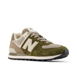 New Balance Damen Sneaker "574", Gr. 39,5woodland, bis, Synthetik, Textil, Schuhe