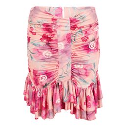 Trendyol Rock Damen Gr&ouml;&szlig;e 40 pastellgr&uuml;n / pink / rosa / dunkelpink