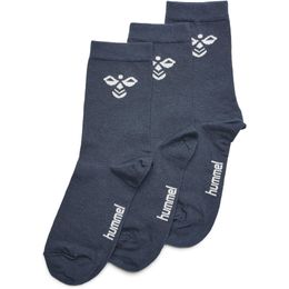 Hummel Socks 'Sutton' girl size 24/27 Night blue / White