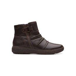 Clarks Leder-Boots "Caroline Orchid" in Braun - 48% | Größe 41 | Damen-stiefel