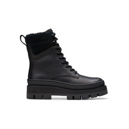 Clarks Leder-Boots "Orianna 2" in Schwarz - 50% | Größe 39 | Damen-stiefel