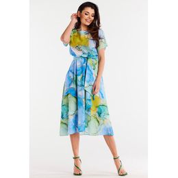 Awama Kleid in Bunt - 75% | Größe XL | Damen-kleider