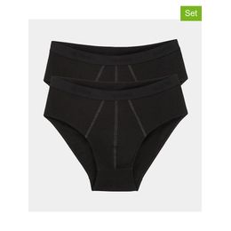 Sloggi 2er-Set: Slips in Schwarz - 50% | Größe L | Herren-waesche