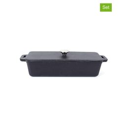 ECHTWERK 2tlg. Set: Auflaufform in Schwarz - 1,5 l - 18% | Kochgeschirr