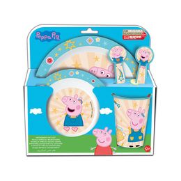b store Stor 5tlg. Geschirr-Set "Peppa Pig" in Bunt - 14% | Gedeckter-tisch
