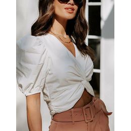 LA Angels Bluse in Creme - 74% | Größe S | Damen-blusen