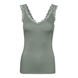 Only Top "Rosa" in Dunkelgr&uuml;n - 23% | Gr&ouml;&szlig;e S | Damen-tops