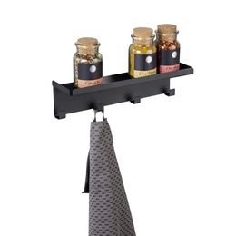 Wenko Hakenleiste "Ima" in Schwarz - (L)30 cm - 27% | Badezimmer-accessoires