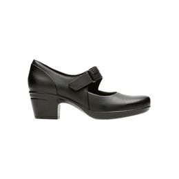 Clarks Leder-Pumps "Emslie Lulin" in Schwarz - 42% | Größe 41 | Pumps