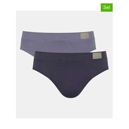 Sloggi 2er-Set: Slips in Blau/ Dunkelblau - 50% | Größe L | Herren-waesche