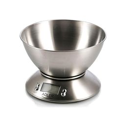 ADLER Küchenwaage "AD 3134" in Silber - 5 kg - 39% | Kuechengeraete