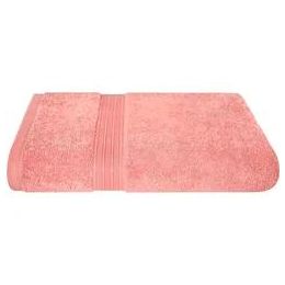 Duschtuch Dyckhoff "Siena", rot (rosenholz), B:70cm L:140cm, Frottier, Obermaterial: 100% Baumwolle, Handtücher, mit Bordüre