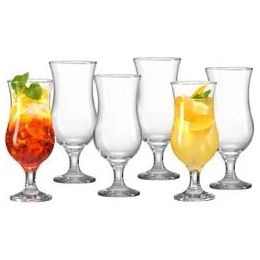 Ritzenhoff & Breker Cocktailglas RITZENHOFF & BREKER "Joy", transparent, H:18cm Ø:7cm, Glas, Trinkgefäße, 390 ml, 6-teilig