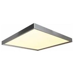 N&auml;ve N&Auml;VE LED Panel "Diversity", wei&szlig; (aluminiumfarben, wei&szlig;), 1, Leuchten, Energieeffiziensklasse F, incl. Rahmen, Klammern u. Seilabh&auml;ngung