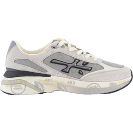 Premiata Low-Top Sneaker - Heren Moerun Sneaker Grijs - Gr. 46 (EU) - in Grau - f&uuml;r Damen