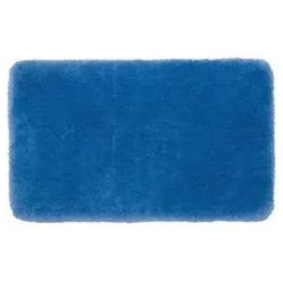G&ouml;zze Badematte G&Ouml;ZZE "&raquo;DELUXE&laquo;", blau (taubenblau), rechteckig (50cm x 70cm ), 1 Stk., Polyester, Badematten, Badematte, mit extra hohem Flor
