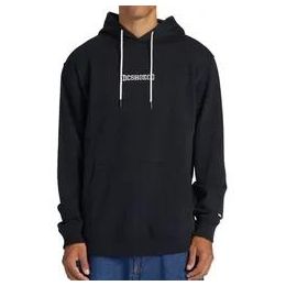 Kapuzensweatshirt DC Shoes "Baseline", Herren, Gr. XXL, schwarz, [Hauptstoff] 50% Baumwolle, 25% Baumwolle, 25% Polyester, Sweatshirts