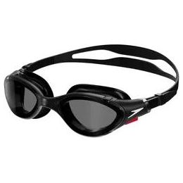 Schwimmbrille Speedo "H Schwimmbrille", schwarz (schwarz, smoke), Sportbrillen, Herren, mit Markenlogo