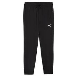 Trainingshose Puma "M CLOUDSPUN JOGGER", Herren, Gr. XL, N-Gr, schwarz (Puma schwarz), Jersey, Obermaterial: 85% Polyester, 15% Elasthan, regular fit normal, Hosen
