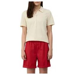 Poloshirt s.Oliver, Damen, Gr. 44, beige (vanilla), Obermaterial: 100% Baumwolle, unifarben, regular fit taillenbedeckt, gerader Abschluss, Shirts, mit Polo Kragen