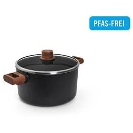 Kochtopf Woll "Eco Logic QXR Gusstopf", schwarz, H:12cm Ø:24cm, Töpfe, PFAS-freie Diamond-QXR - Beschichtung