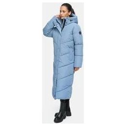 Winterjacke Marikoo "Ranja", Damen, Gr. S, powderblau, Obermaterial: 100% Polyester; Futter: 100% Polyester; Wattierung: 100% Polyester; Ärmelfutter: 100% Polyester, Jacken, mit fester Kapuze und hohem Stehkragen