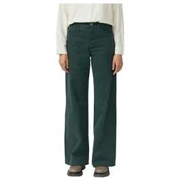 Weite Jeans s.Oliver, Damen, Gr. 36, Länge 30, dunkelgrün, Denim/Jeans, Obermaterial: 98% Baumwolle, 2% Elasthan, unifarben, weit knöchellang, Jeans, im Five-Pocket Style