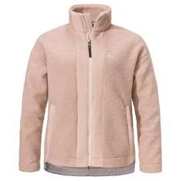 Schöffel Fleecejacke SCHÖFFEL "Fleece Jk Style Kalmor WMS", Damen, Gr. 46, pink, Obermaterial: 100% Polyester. Futter: 100% Polyester, normal, Jacken, Wärmend, atmungsaktiv Übergangsjacke