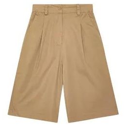 Shorts MOSHI MOSHI MIND "moshi moshi mind Shorts Weekly Twill", Damen, Gr. S, Normalgrößen, warm sand, Obermaterial: 100% Baumwolle, Hosen