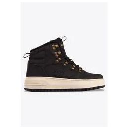 Sneakerboots Lotto, Damen, Gr. 39, weiß (schwarz, sanftes weiß), Synthetik, Textil, Schuhe, Winterschuhe, Schnürboots, Sneaker, gefüttert