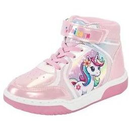 Sneaker Disney "UNICORN", Gr. 31, pink, Synthetik, Schuhe, mit cooler Blinkfunktion