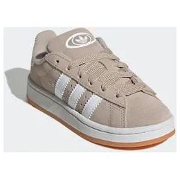 Sneaker Adidas ORIGINALS "CAMPUS 00S", Kinder, Gr. 32, beige (wonder beige, cloud weiß, gum 2), Leder, Synthetik, Schuhe