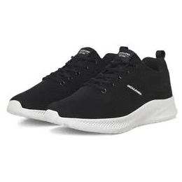 Jack & Jones Sneaker JACK & JONES "JFWCROXLEY", Herren, Gr. 43, anthrazit, Mesh, Schuhe, mit leichter EVA-Laufsohle