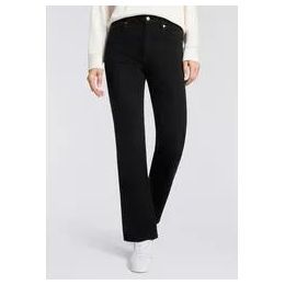 Slim-fit-Jeans BOSS ORANGE "Ada 12.0 Premium Damenmode", Damen, Gr. 33, Länge 32, schwarz 008, Denim/Jeans, Obermaterial: 98% Baumwolle, 2% Elasthan, unifarben, slim fit lang, Jeans, High Rise