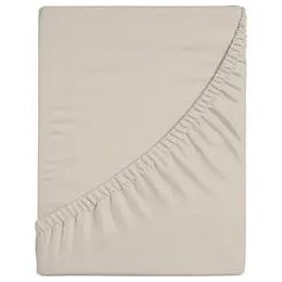 Spannbettlaken bellana "bellana premiumstretch", leinen, 1 Stk., Jersey-Elasthan, 140-160x200-220, Jersey-Elasthan, Obermaterial: 95% Baumwolle, 5% Elasthan, Bettlaken, super elastisch