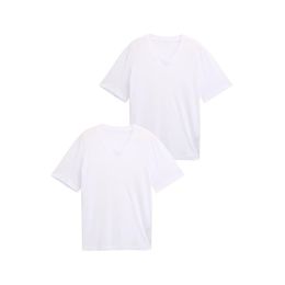 Tom Tailor T-Shirt Herren Größe XXL weiß