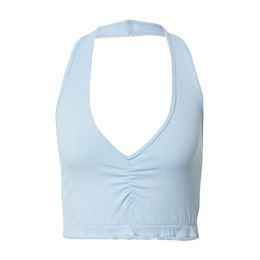 ABOUT YOU x Laura Giurcanu Top 'Freya' Damen Gr&ouml;&szlig;e XS hellblau