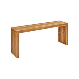 Beliani Gartentisch BELLANO in Braun - (W) 35 x (H) 60 x (L) 150 cm | Gr.: onesize